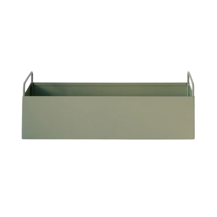 Saffron Metal Planter Box | Sage Green – Housekeepers Design